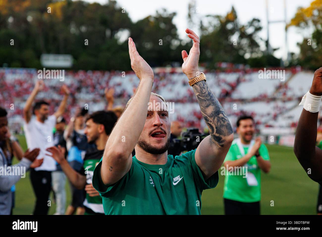 Nuno Santos seen during Taca de Portugal 2025 final game between teams ...