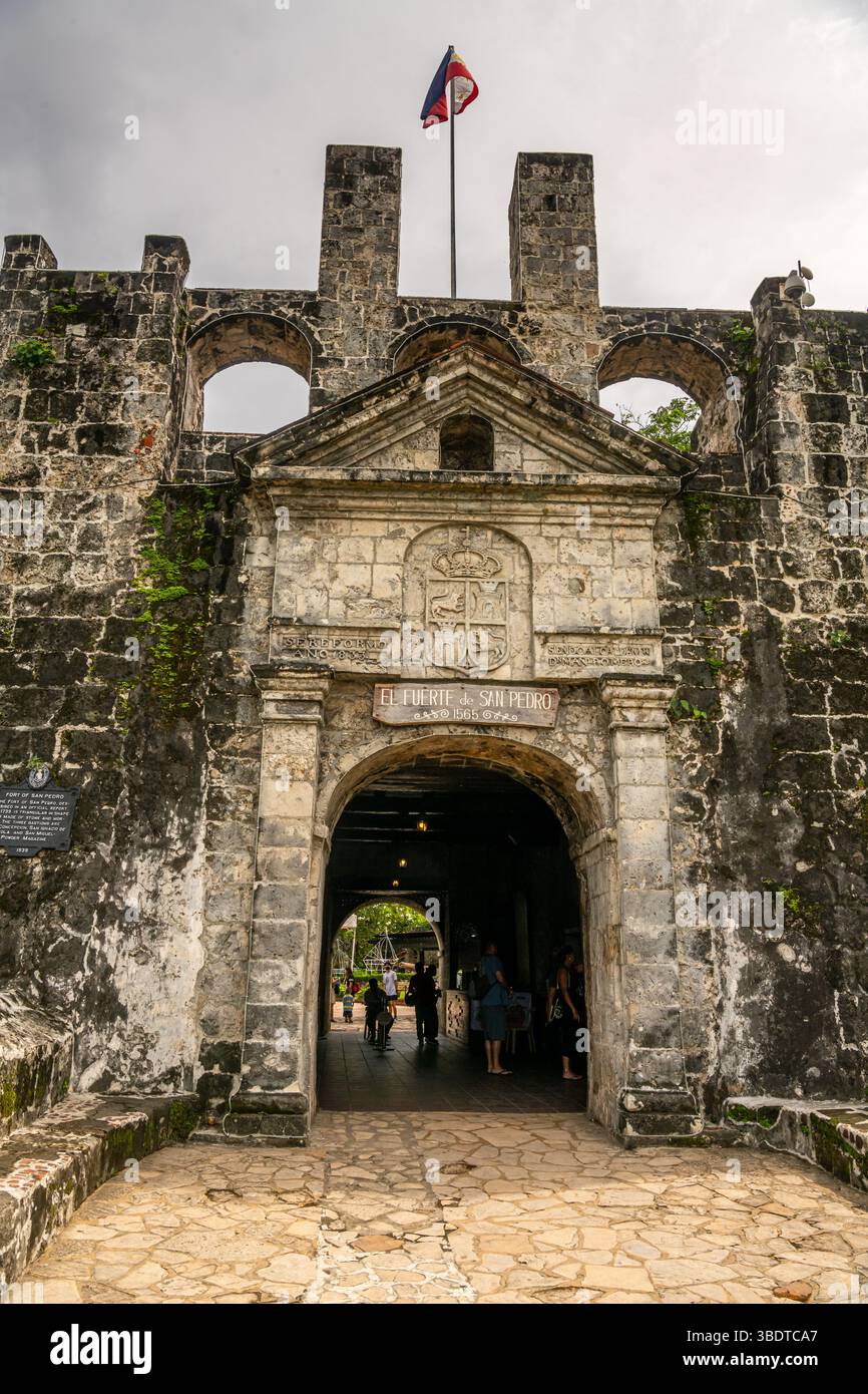 JANUARY 10, 2024, CEBU, PHILIPPINES : Fort San Pedro in Cebu ...
