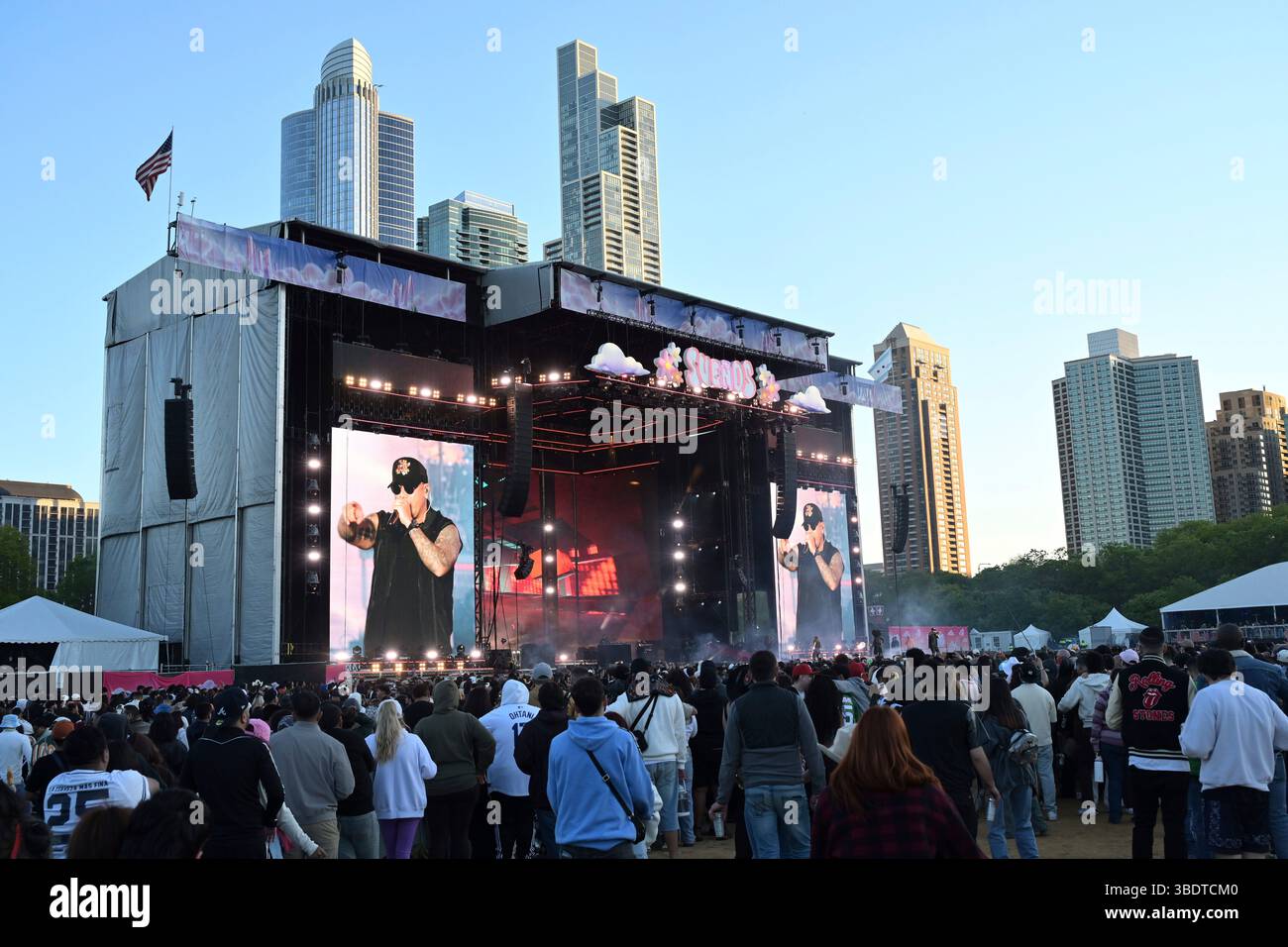 A general view of the 2025 Suenos Music Festival on Sunday, May 25 ...