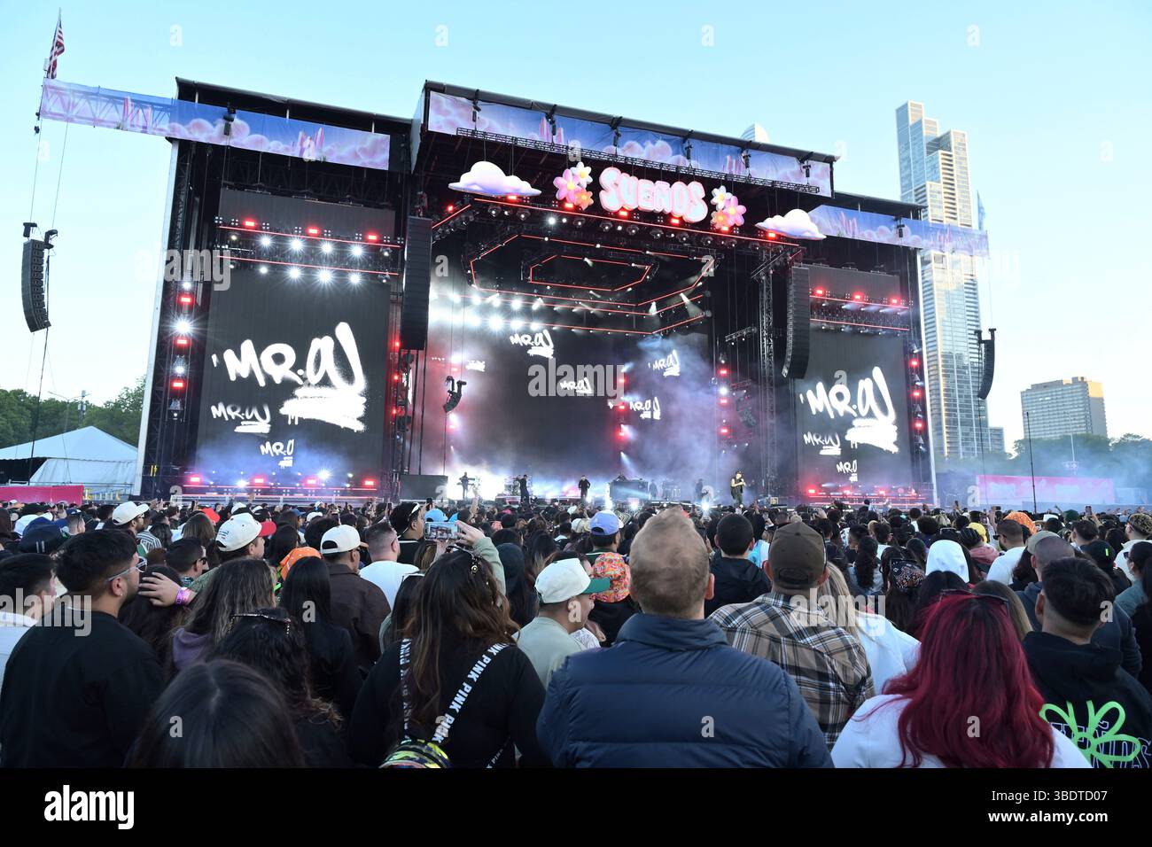 A general view of the 2025 Suenos Music Festival on Sunday, May 25 ...