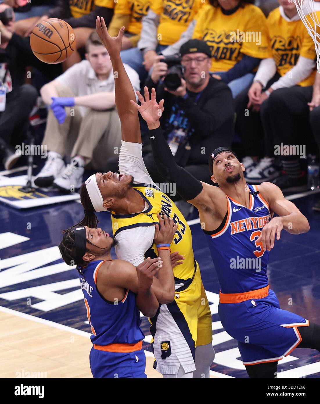Indianapolis, United States. 25th May, 2025. Indiana Pacers Myles ...