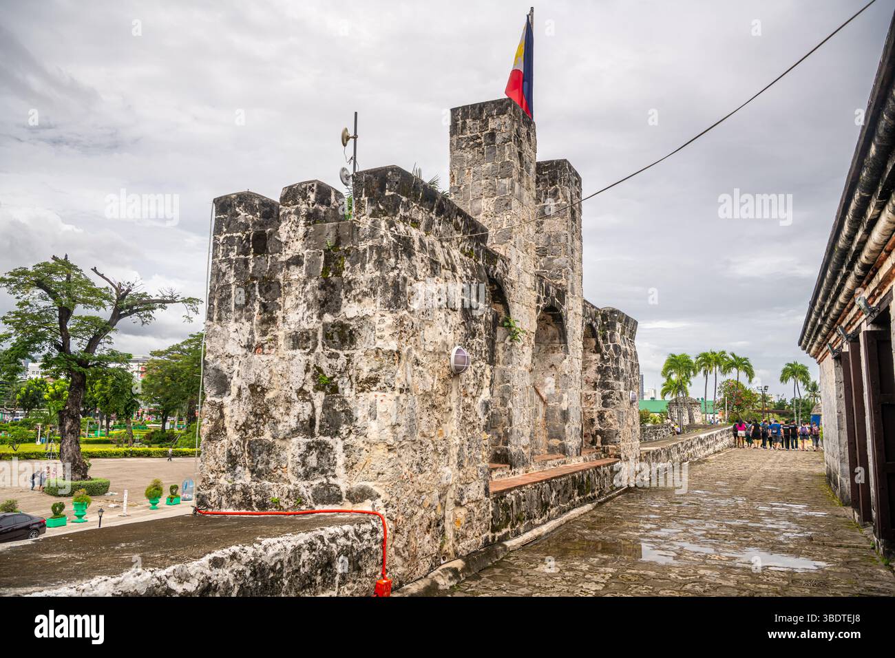 Castle of Fort San Pedro in Cebu city, Philippines Stock Photo - Alamy