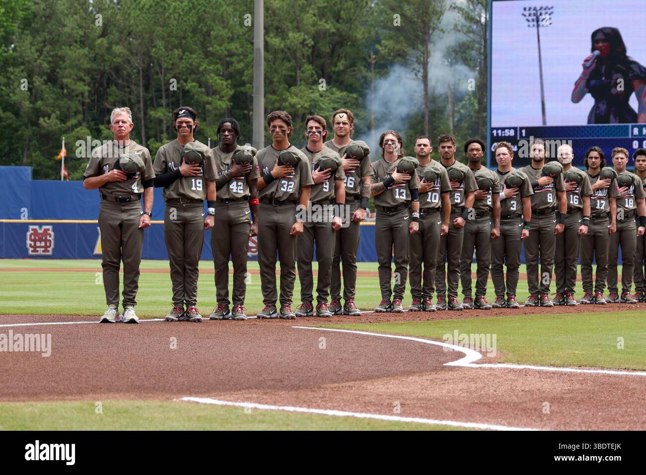 HOOVER, AL - MAY 25: Vanderbilt head coach Timothy Carter Corbin is ...