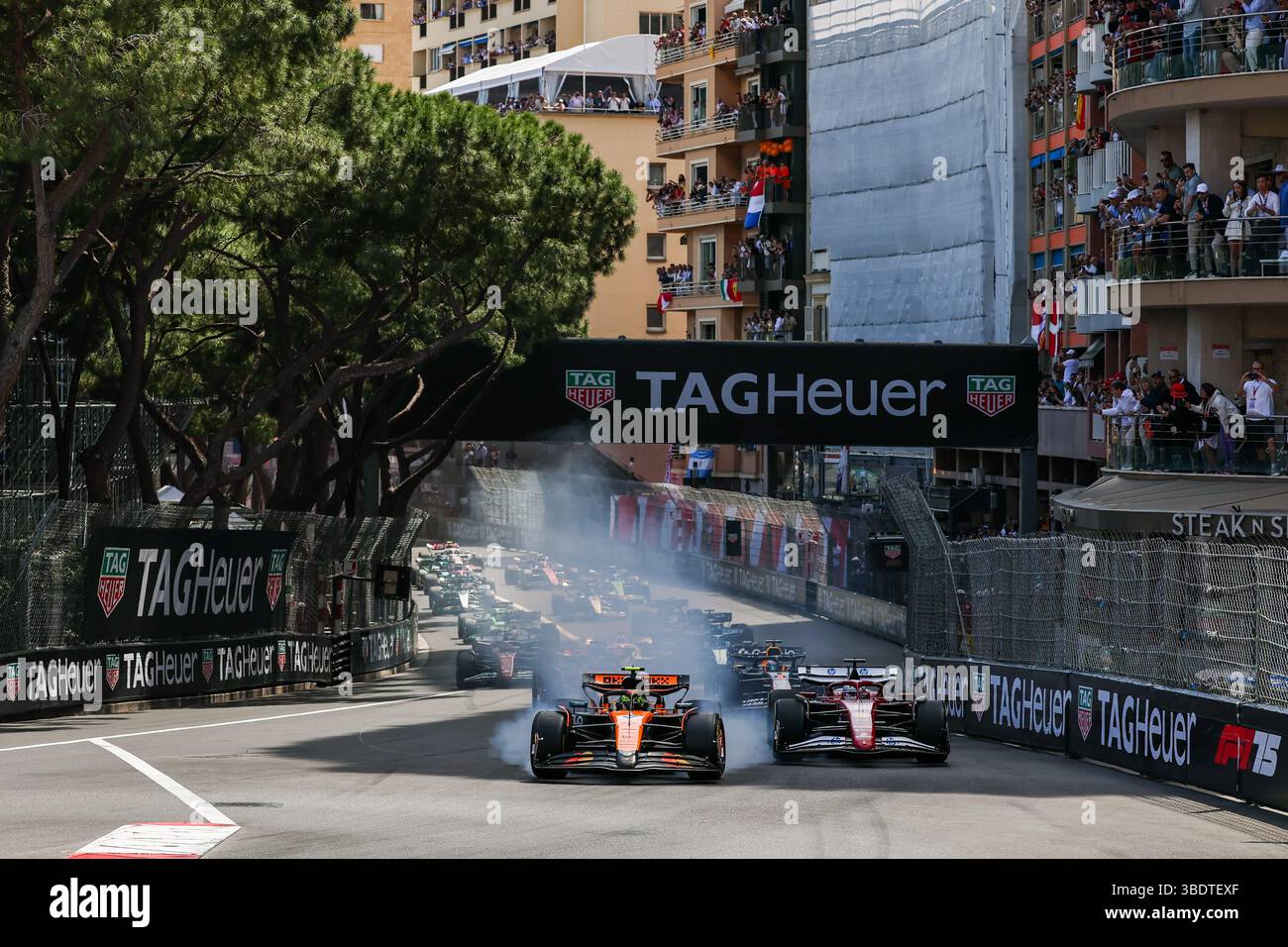 Monte Carlo. 26th May, 2025. Drivers start during the Formula One ...