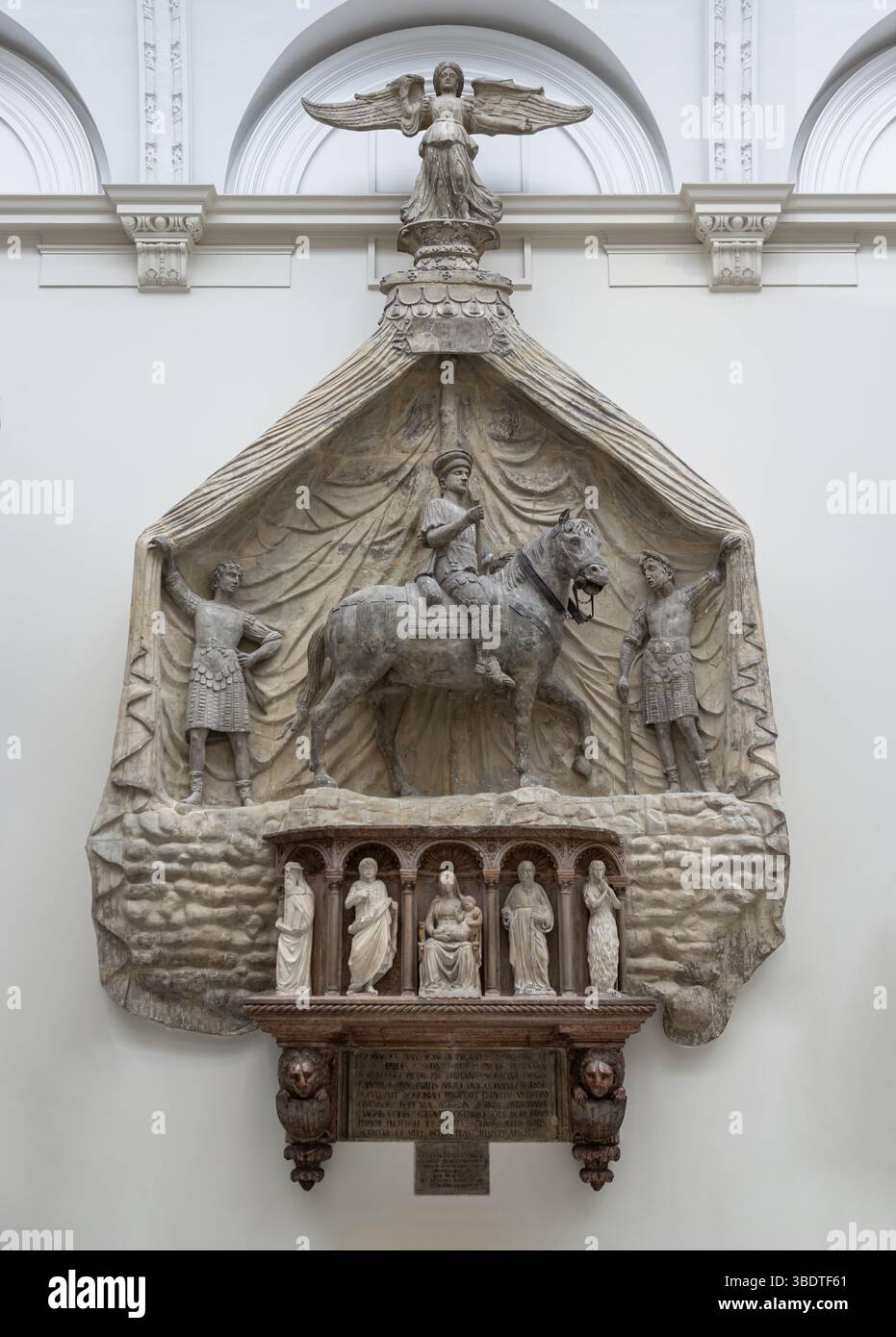 London, UK - May 07, 2025 - Equestrian monument to Marchese Spinetta ...