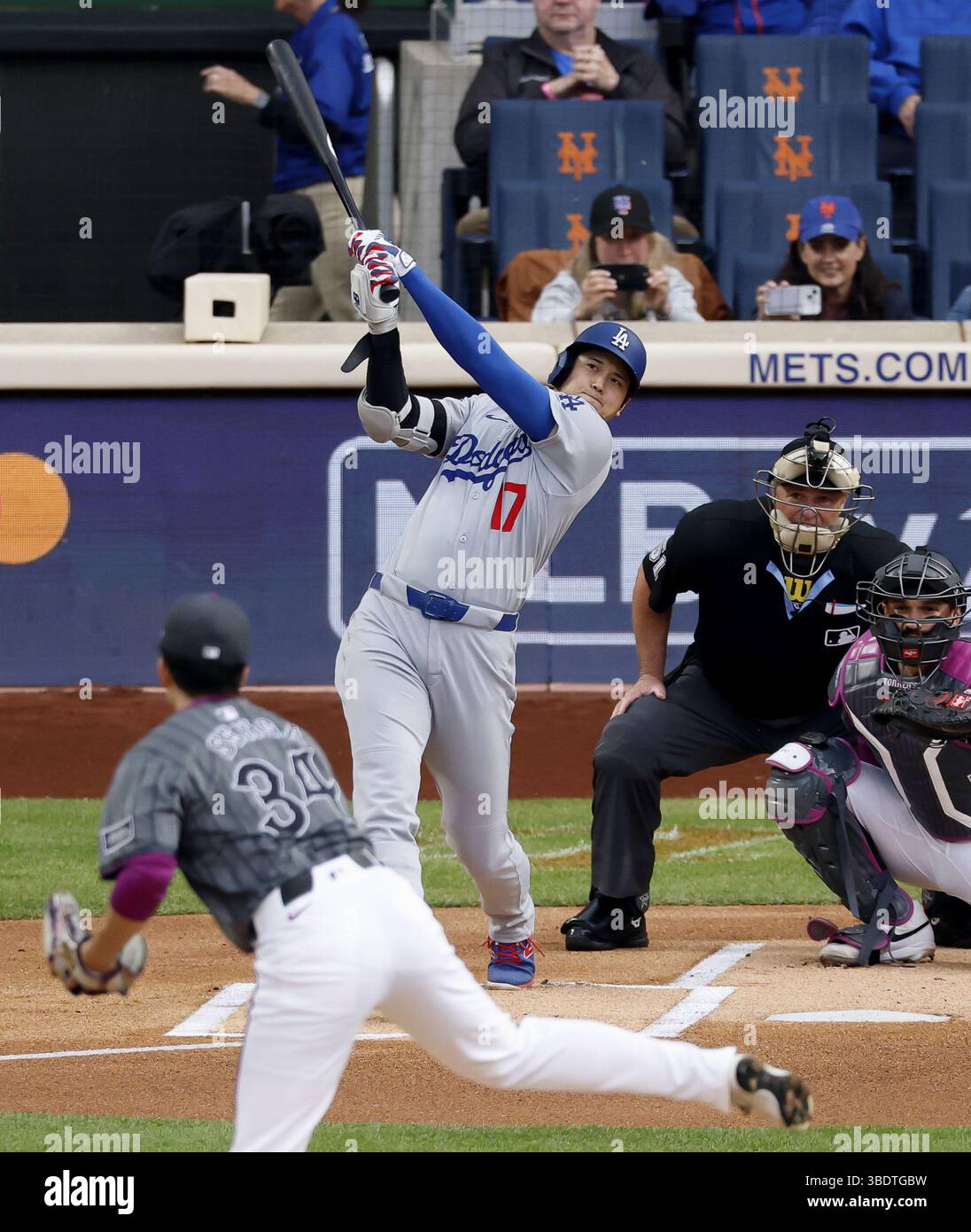 New York, USA. 25th May, 2025. Los Angeles Dodgers designated hitter ...