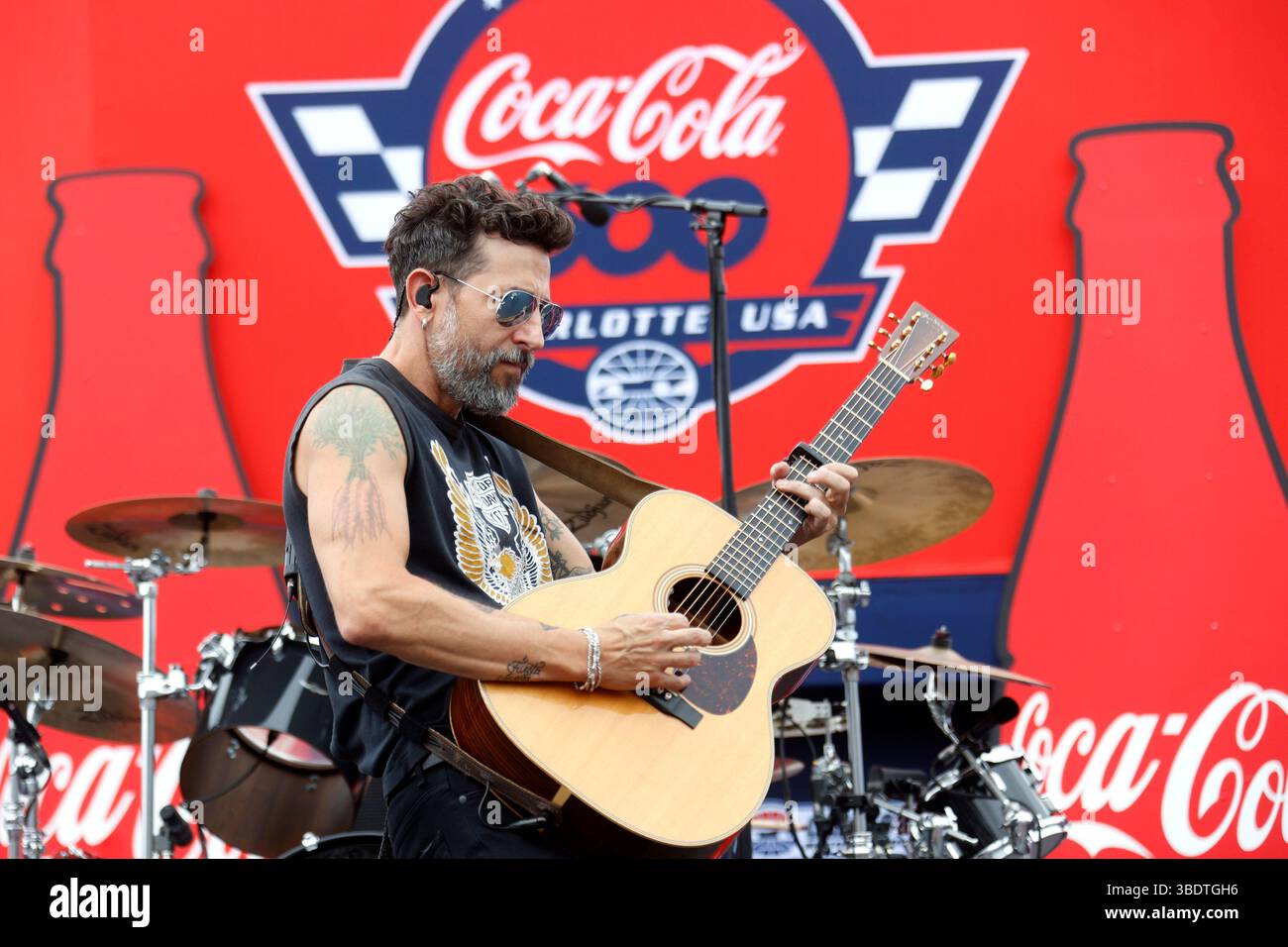 CHARLOTTE, NC - MAY 25: Matthew Ramsey who is the lead singer of the ...