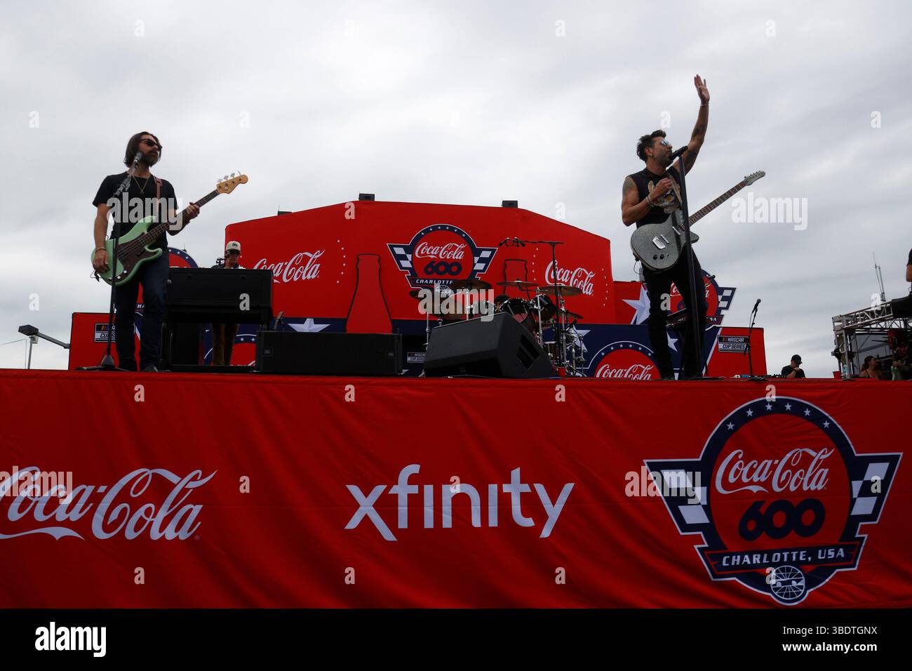 CHARLOTTE, NC - MAY 25: Matthew Ramsey who is the lead singer of the ...