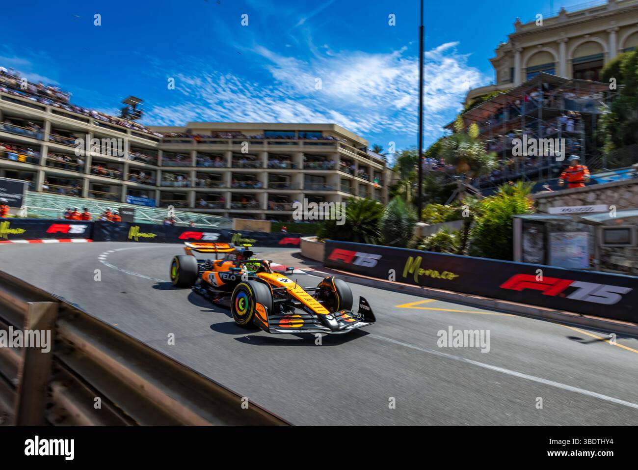 Lando Norris n.4 (McLaren Formula 1 Team) racing during the race of F1 Tag Heuer Grand Prix De ...