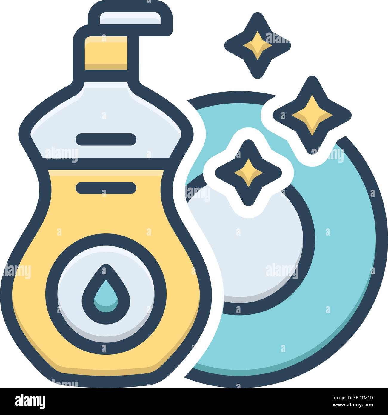 Icon for dishwashing liquid, dishwashing Stock Vector Image & Art - Alamy