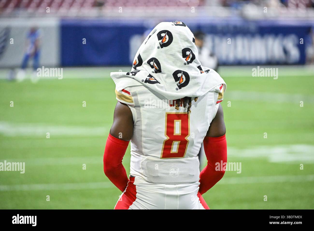 ST. LOUIS, MO - MAY 17: Birmingham Stallions Wide Receiver Deon Cain (8 ...