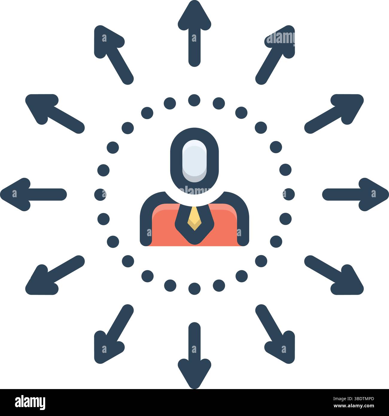 Delegation vector vectors Cut Out Stock Images & Pictures - Alamy