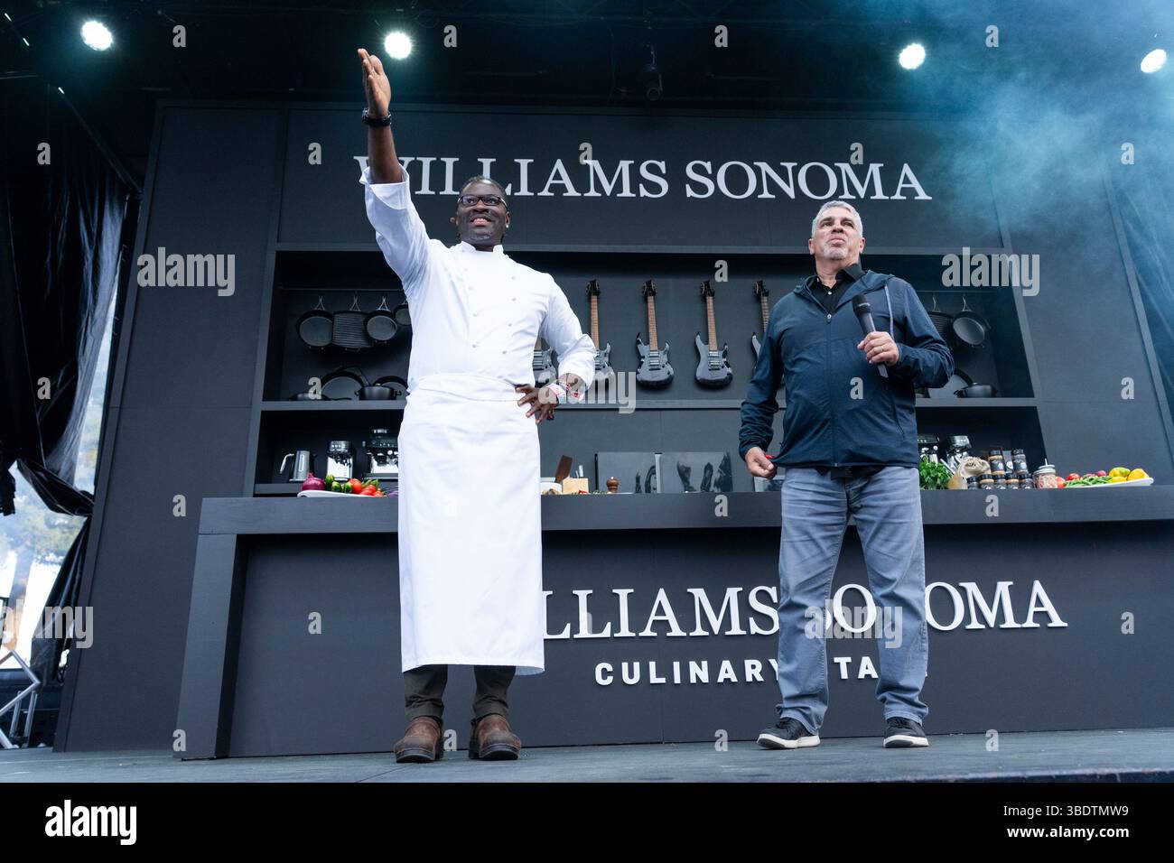 Darryl Bell, left, and Gary Baba Booey Dell'Abate are seen on the ...