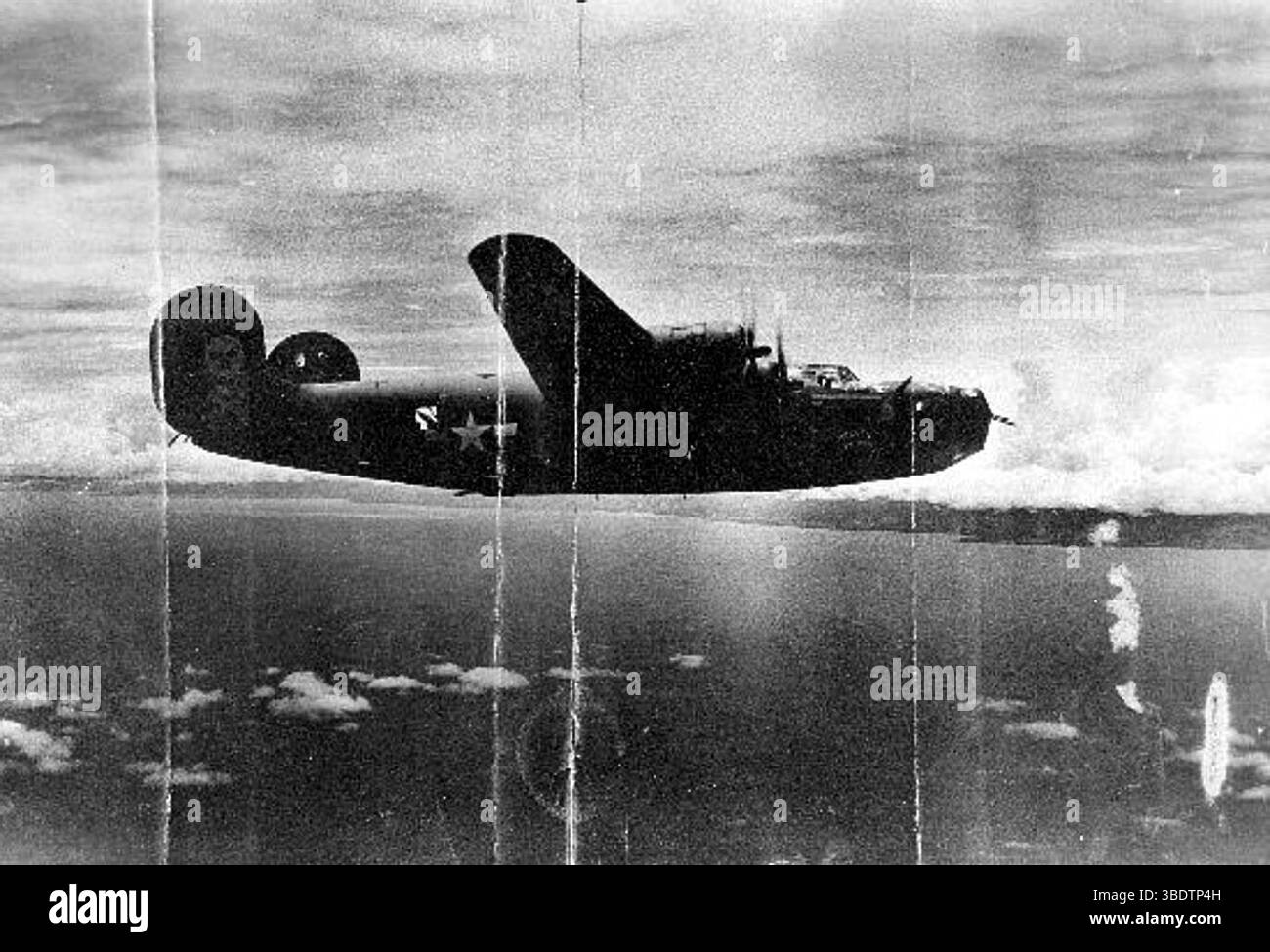 This undated photo shows the World War II B-24 bomber, Heaven Can Wait ...
