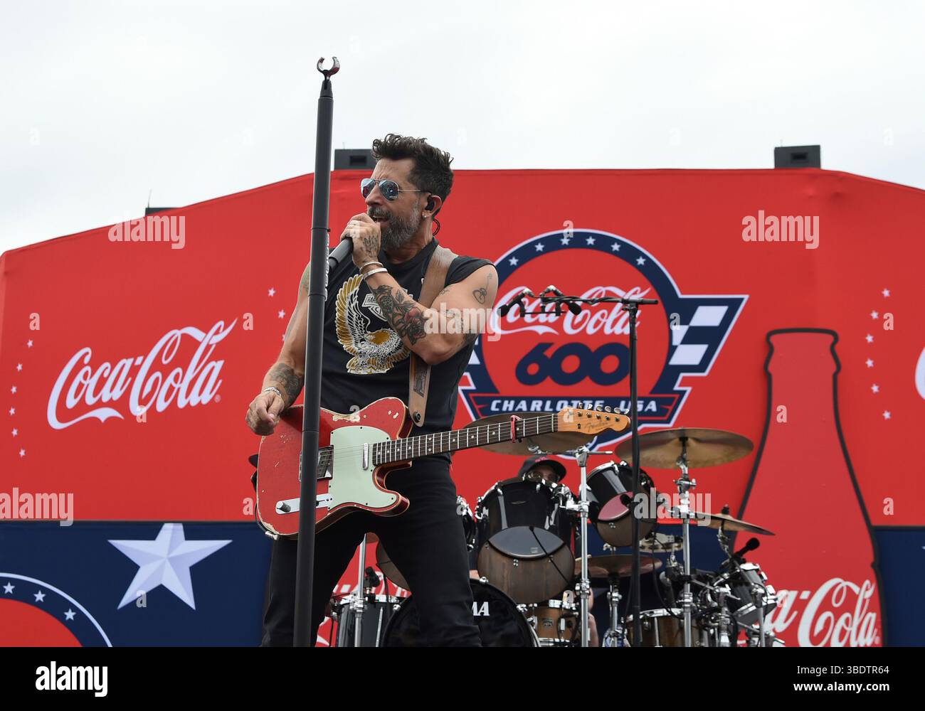 CHARLOTTE, NC - MAY 25: Matthew Ramsey, lead singer of the band Old ...