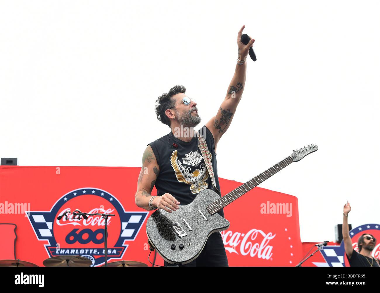 CHARLOTTE, NC - MAY 25: Matthew Ramsey, lead singer of the band Old ...