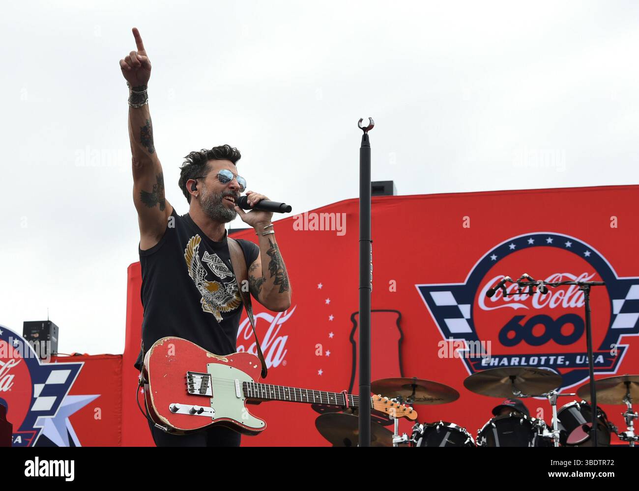 CHARLOTTE, NC - MAY 25: Matthew Ramsey, lead singer of the band Old ...