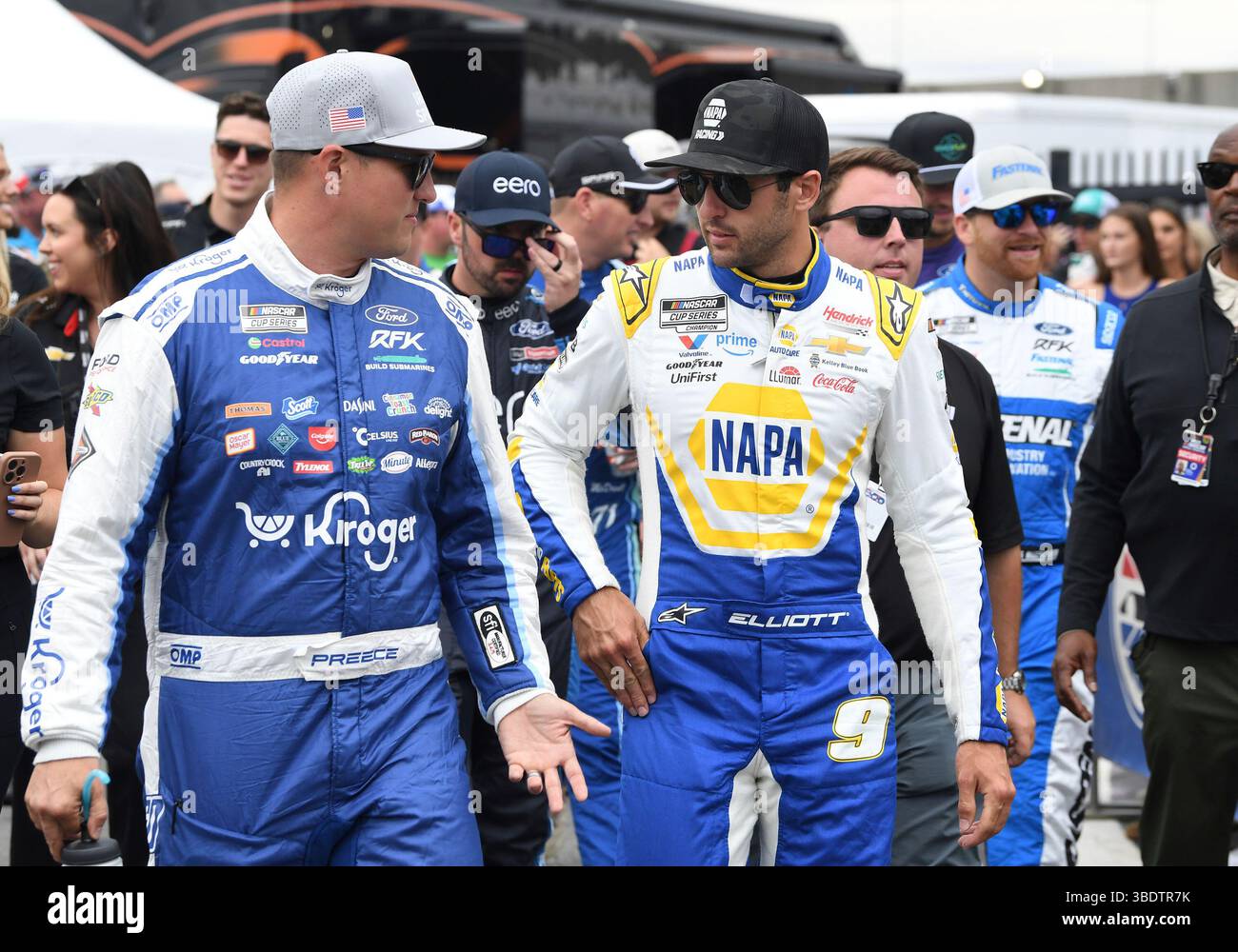 CHARLOTTE, NC - MAY 25: Ryan Preece (#60 RFK Racing Kroger / Irish ...