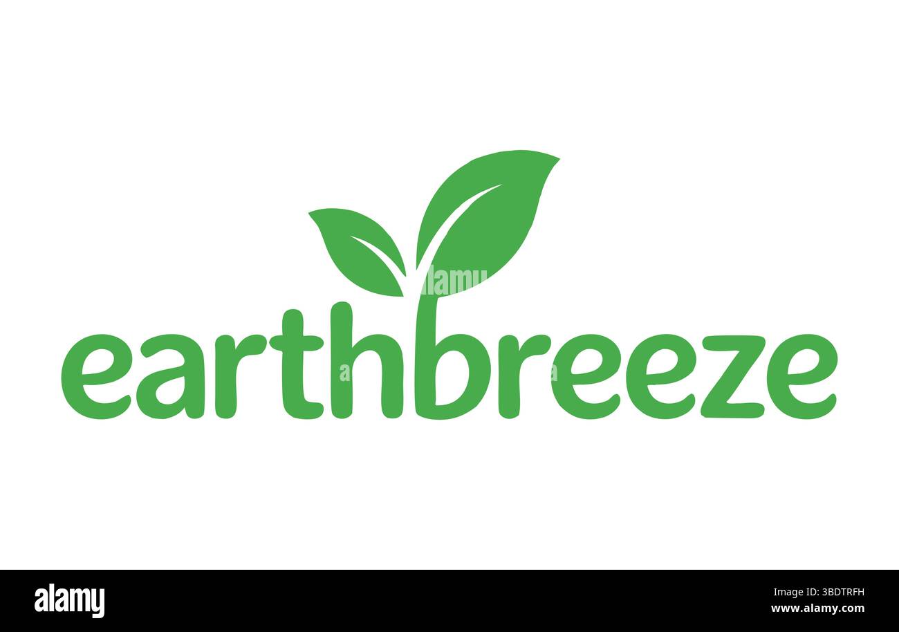 Earth tree logo Cut Out Stock Images & Pictures - Alamy