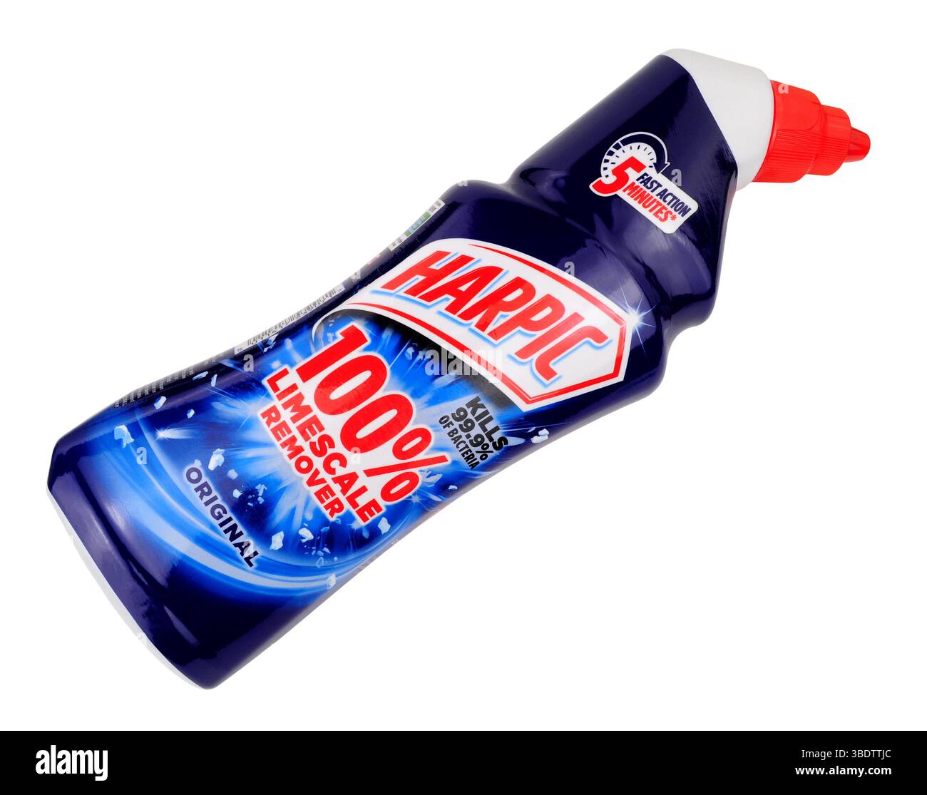 Harpic original fast action toilet limescale remover in a 750ml plastic bottle Stock Photo - Alamy