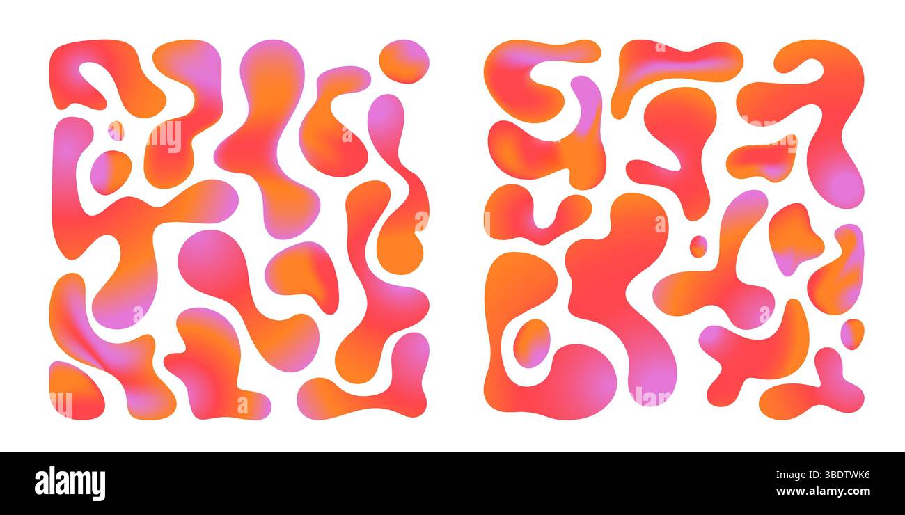 Color irregular rectangle mosaic Cut Out Stock Images & Pictures - Alamy