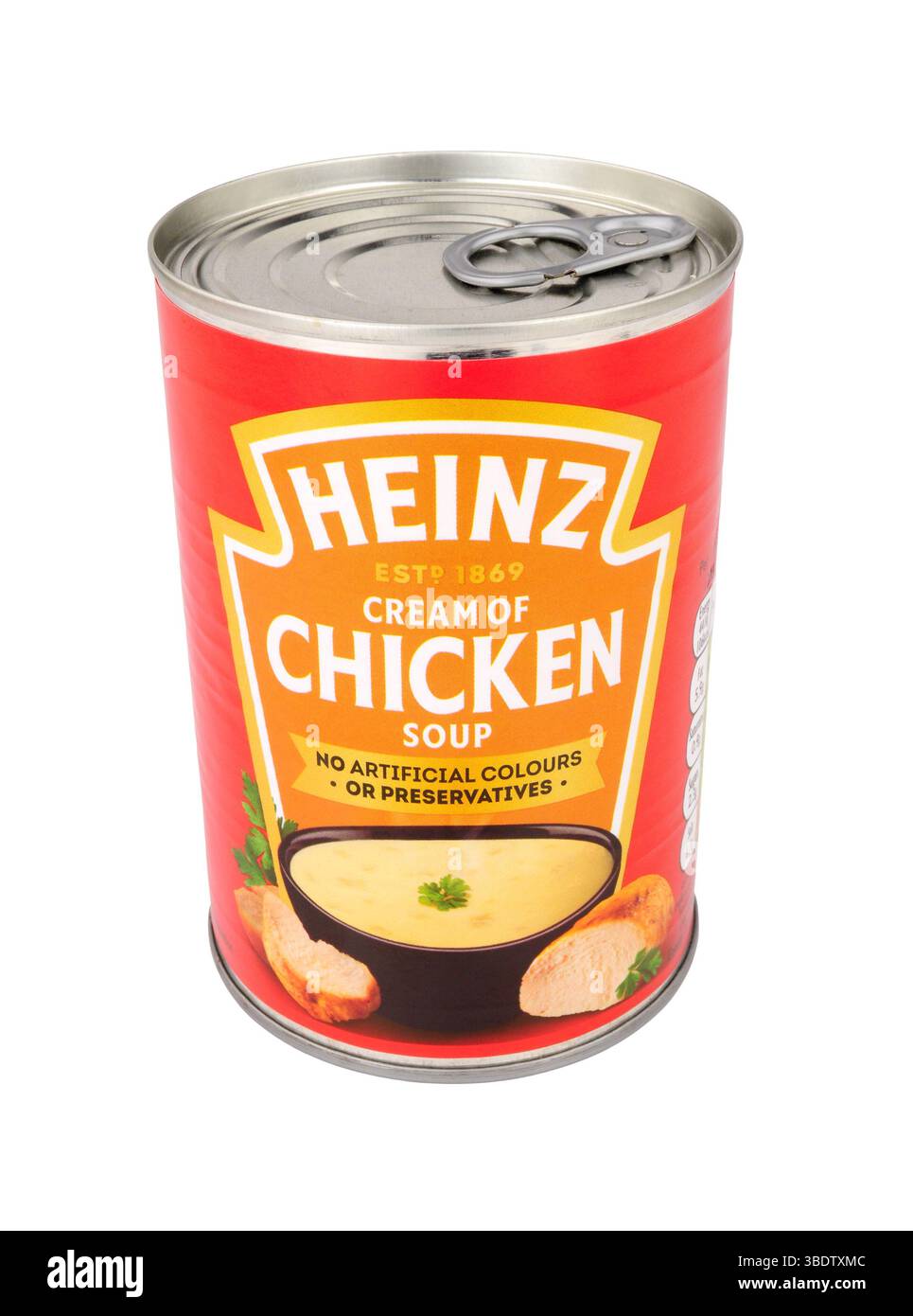 Heinz cream of chicken soup in a 400g tin can Stock Photo - Alamy
