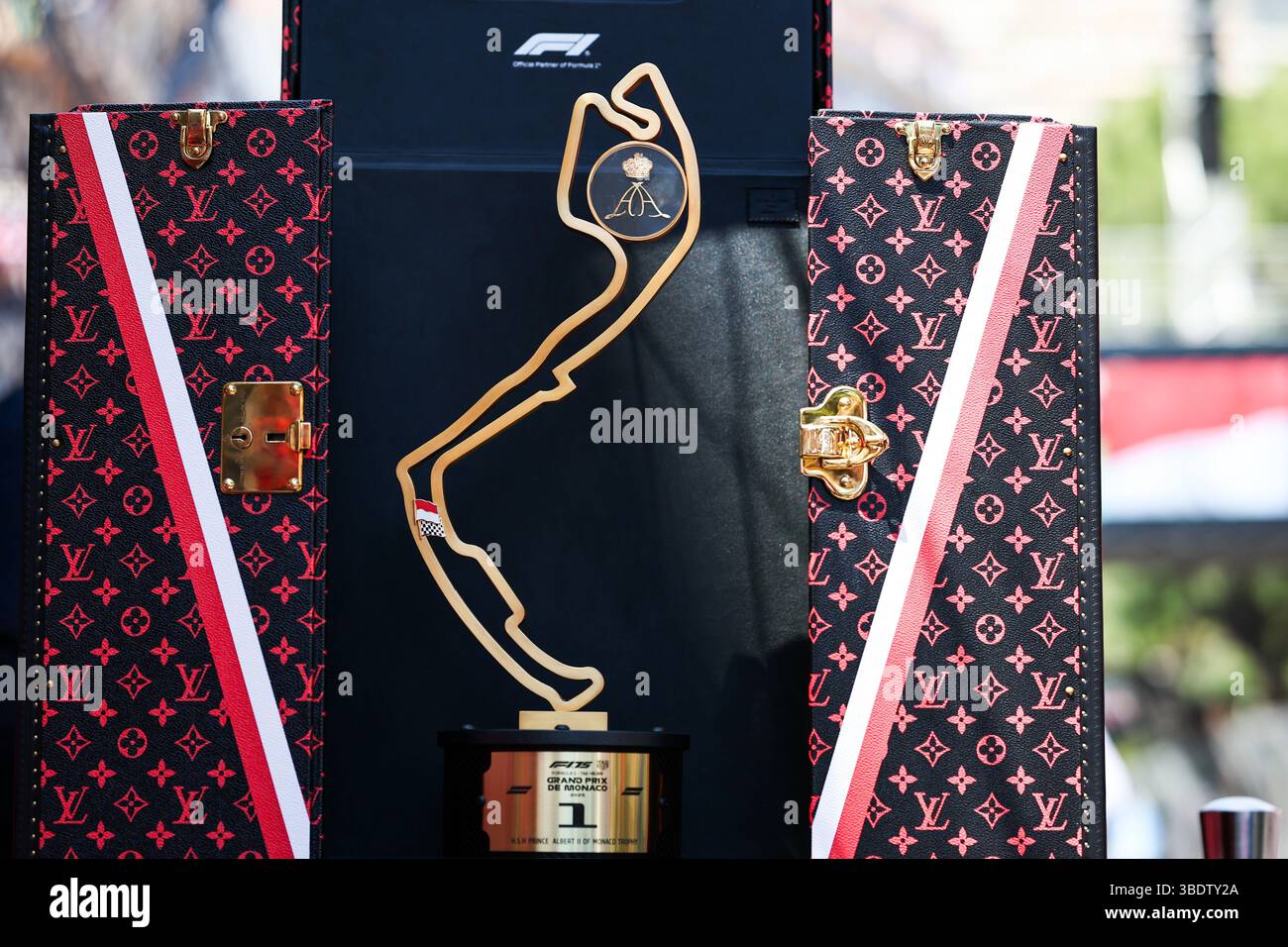 MONTE-CARLO, MONACO - MAY 25: Monaco Grand Prix Winner’s Trophy before ...