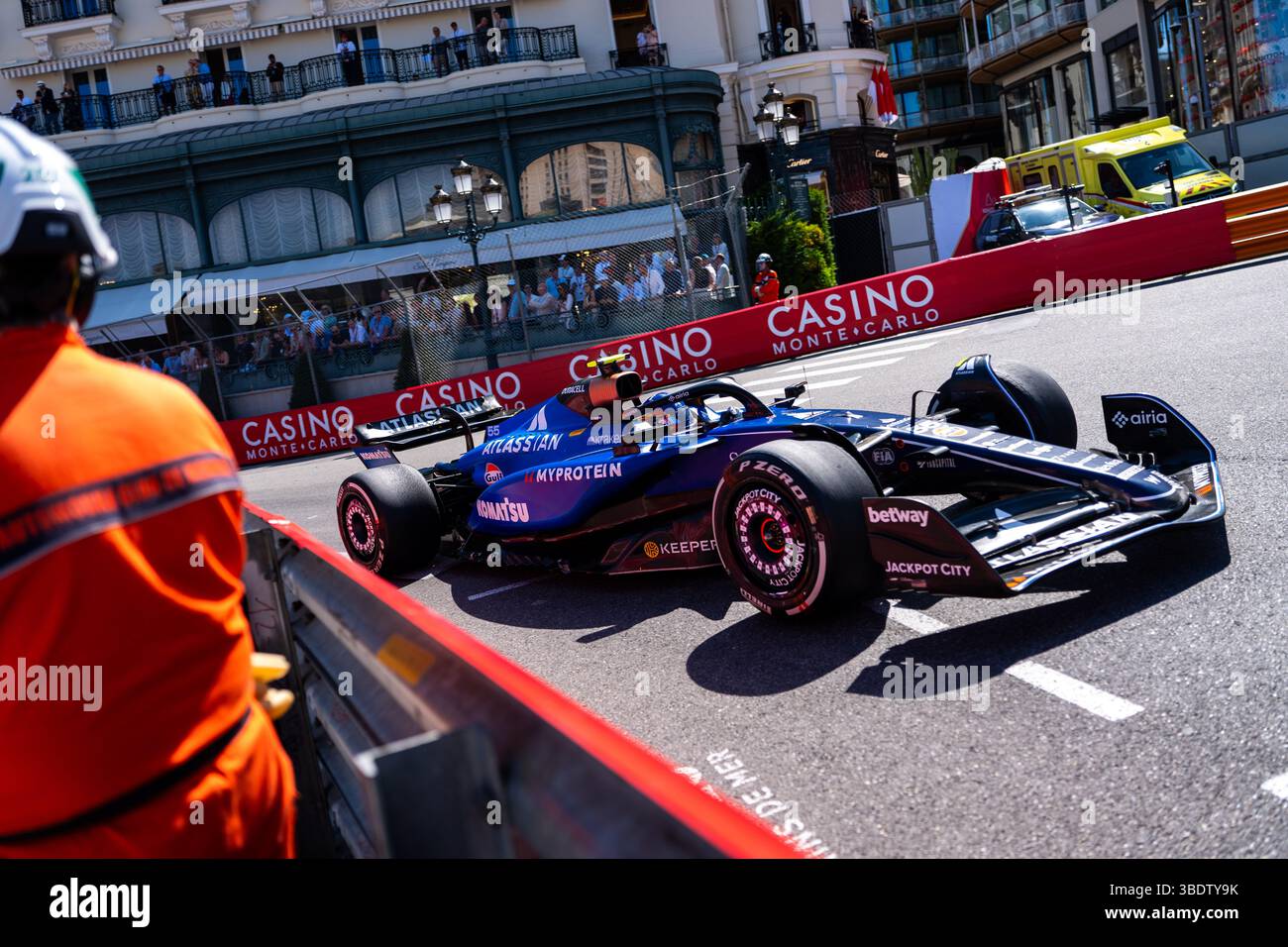 Monaco, Monaco. 25th May, 2025. Atlassian Williams Racing F1 Team's ...