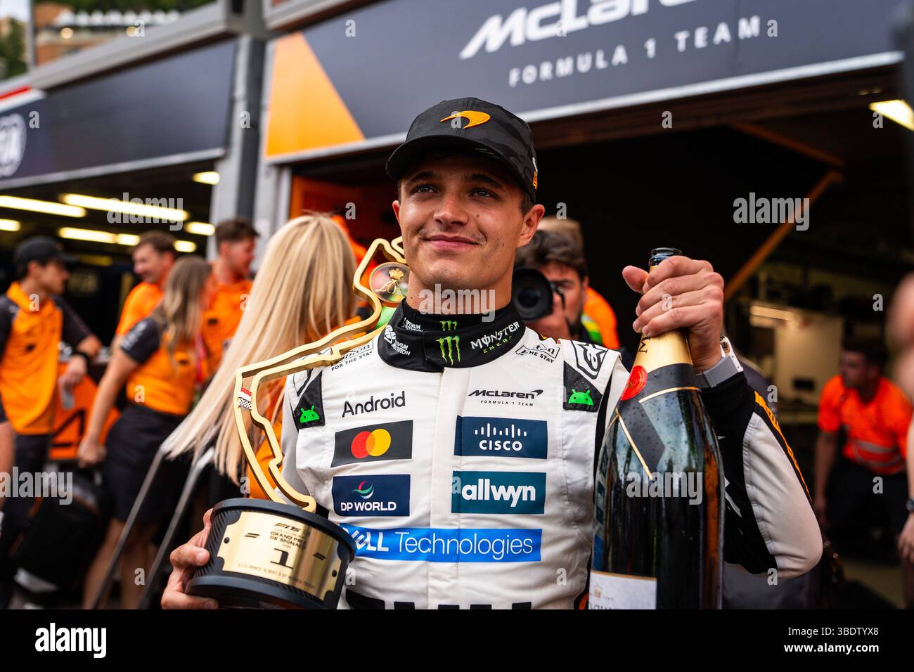 Monaco, Monaco. 25th May, 2025. McLaren Formula 1 Team's English driver ...