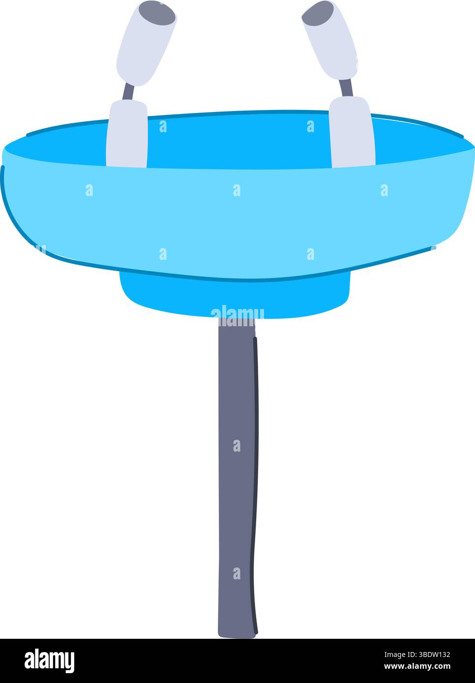 emergency eye wash station cartoon vector illustration Stock Vector ...