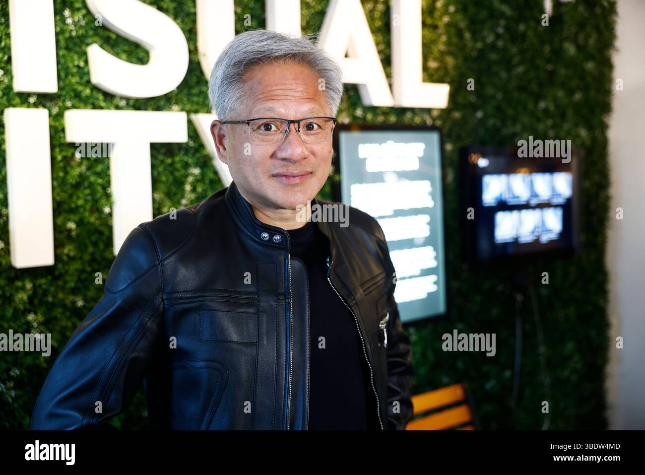 Jensen Hunag, Nvidia co-founder and CEO, at Linköping University in ...