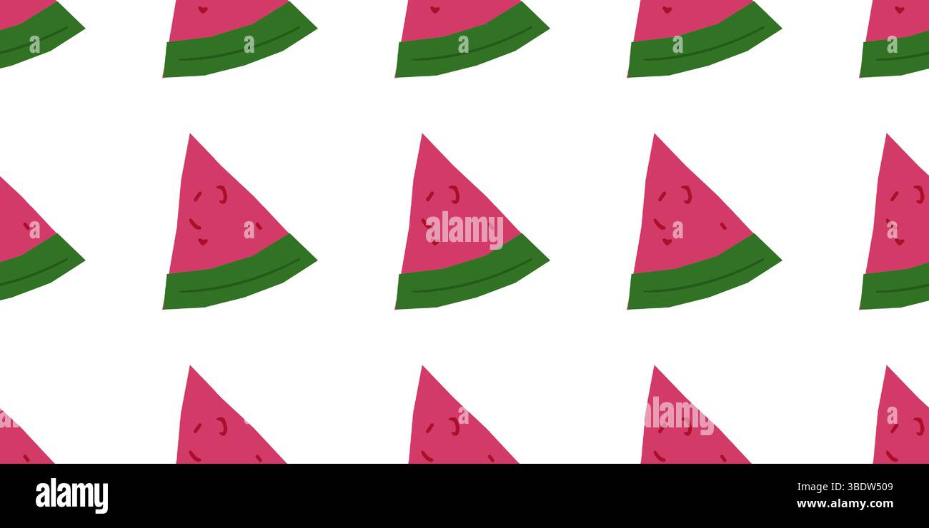 Seamless watermelon surface texture Stock Vector Images - Alamy