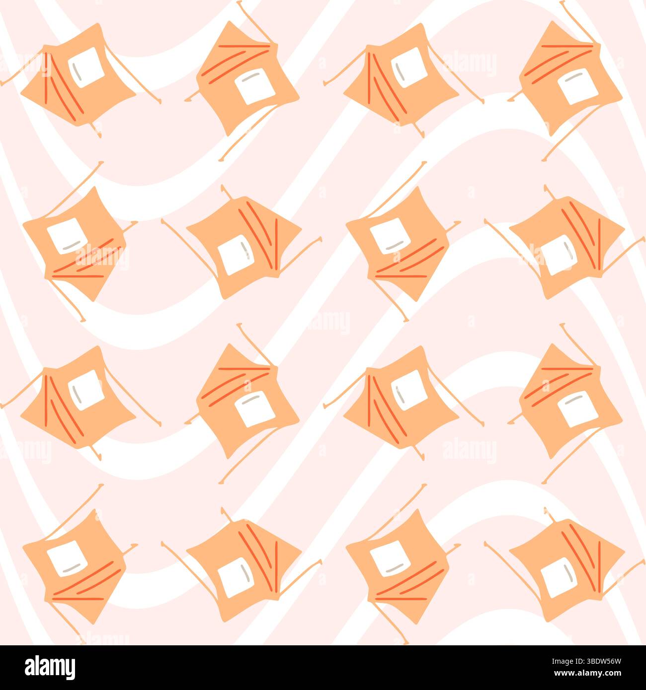 Modern camping tent in Stock Vector Images - Alamy