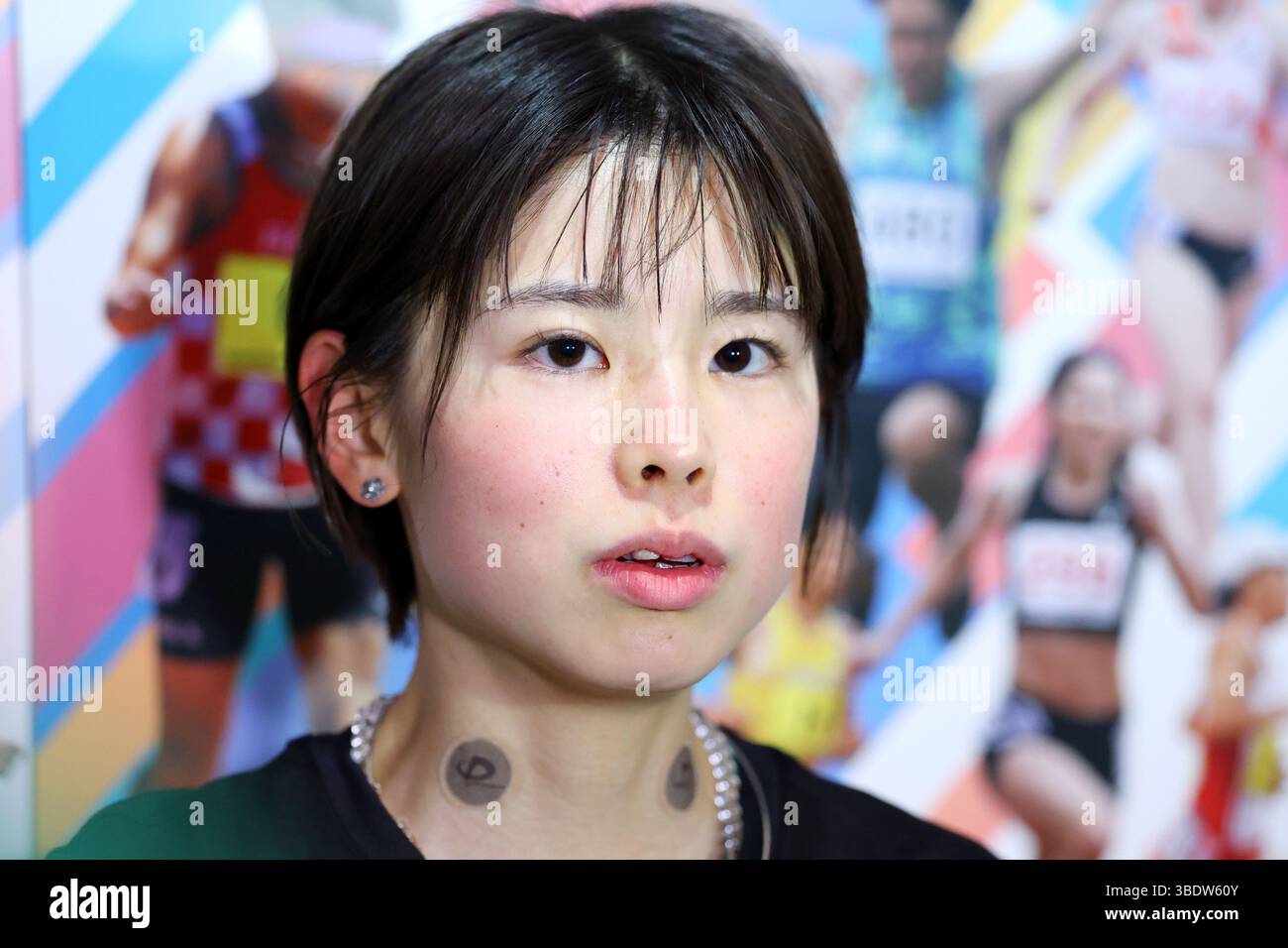 Kumagaya Sports Culture Park Athletics Stadium, Saitama, Japan. 23rd ...