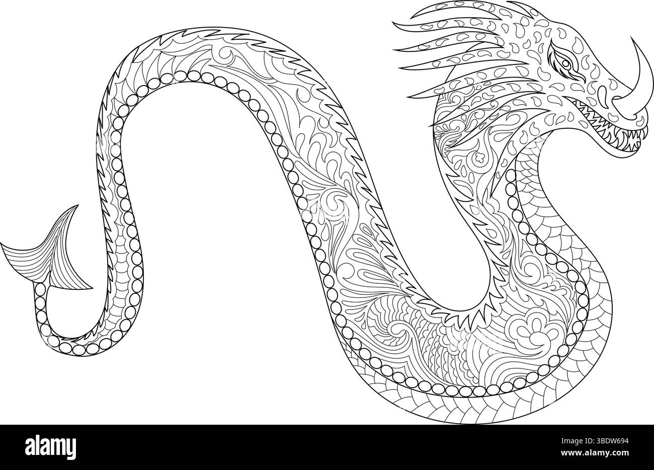 Coloring Pages Sea Serpent
