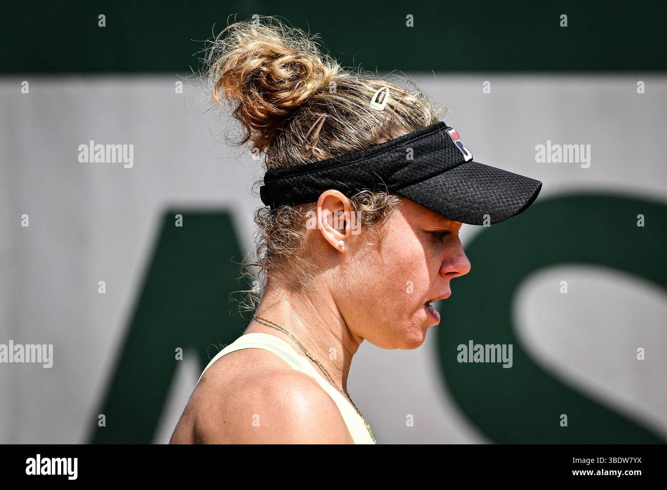 Laura SIEGEMUND of Germany during the first day of the Roland-Garros ...