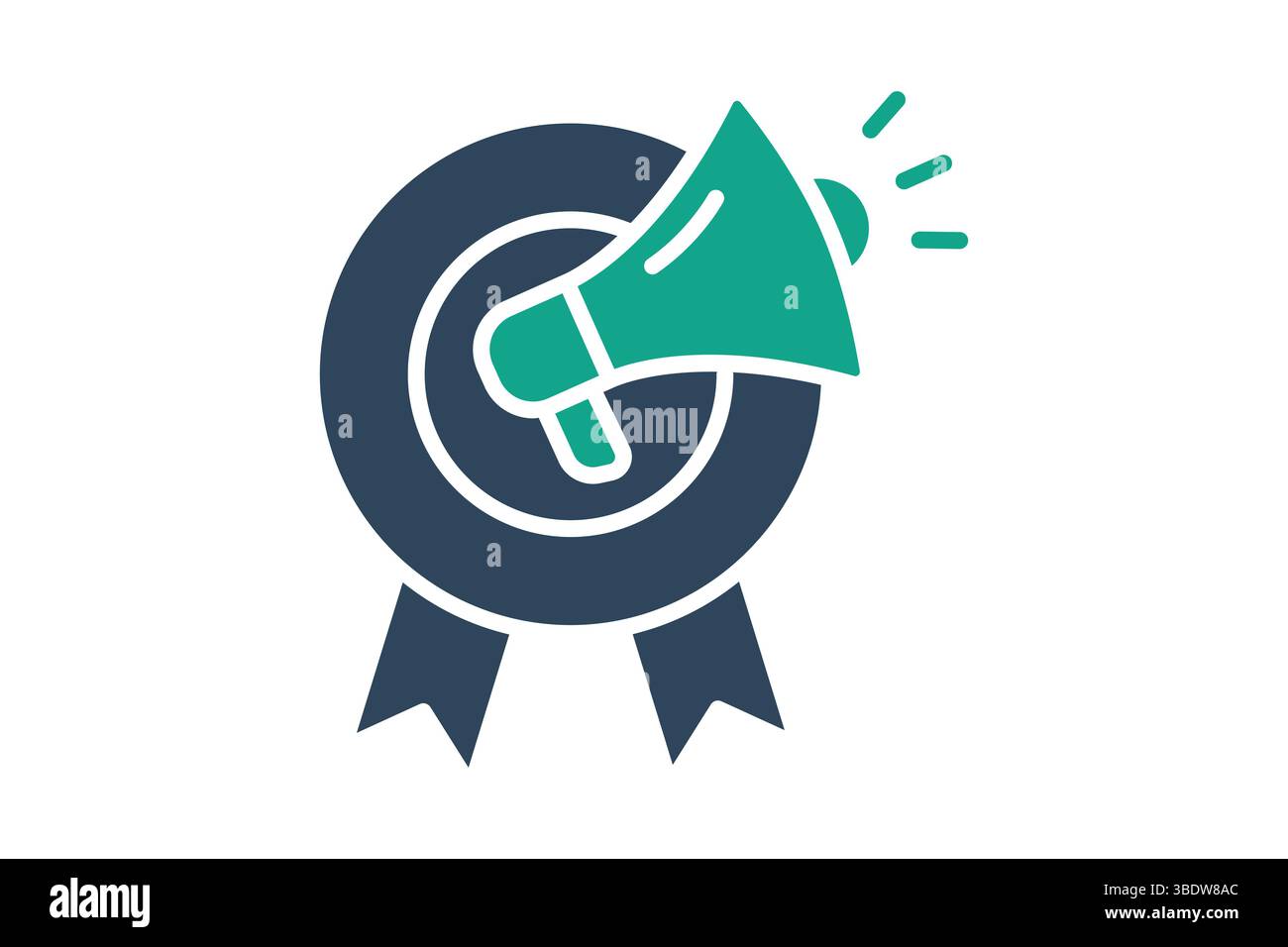 Promotion icon. solid icon style. icon related to branding. business ...