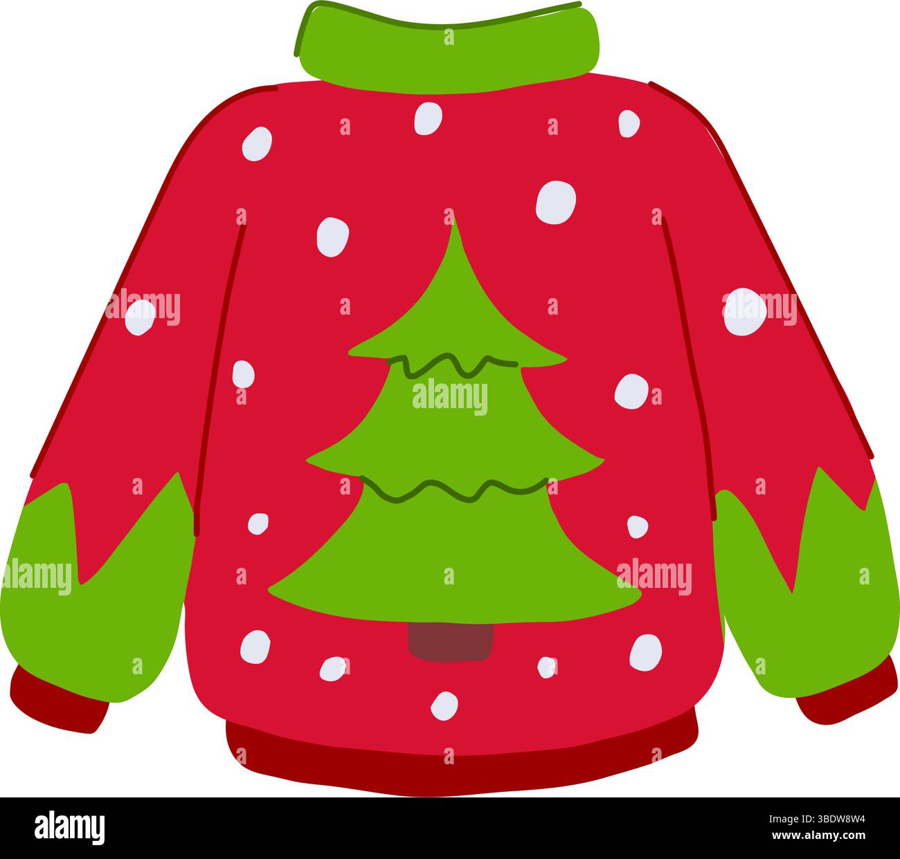 cashmere winter sweater cozy cartoon vector illustration Stock Vector ...