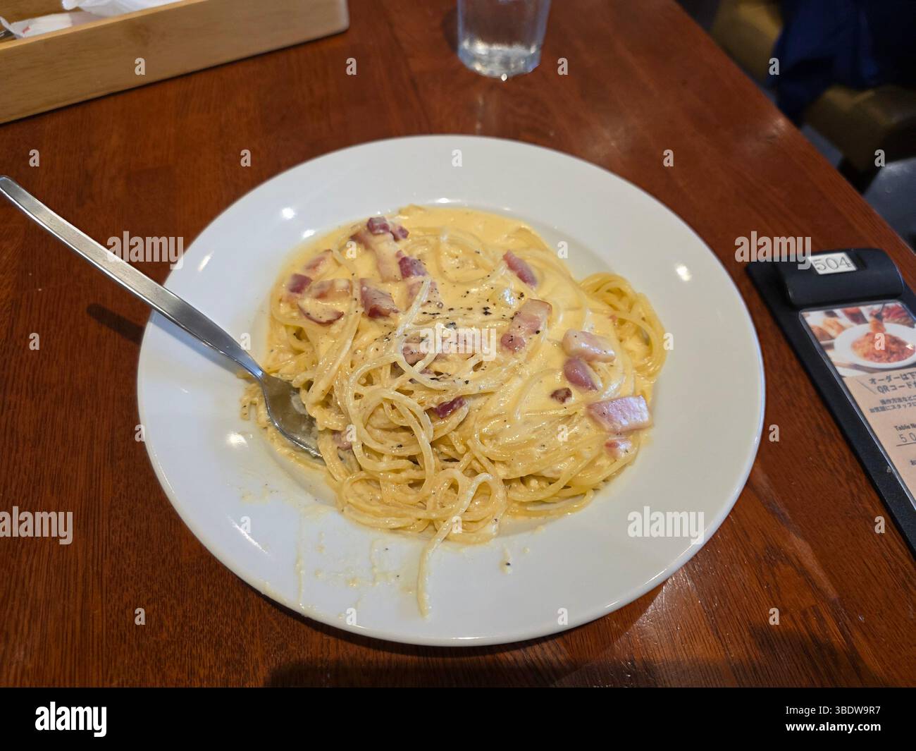 Fancy Italian Restaurant Meal Stock Photo - Alamy