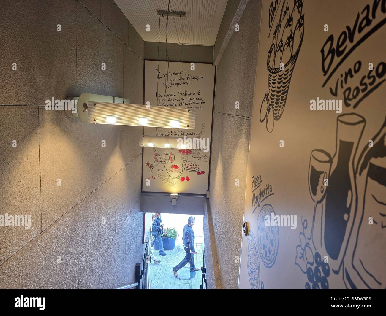 Japanese Italian Restaurant Stock Photo - Alamy