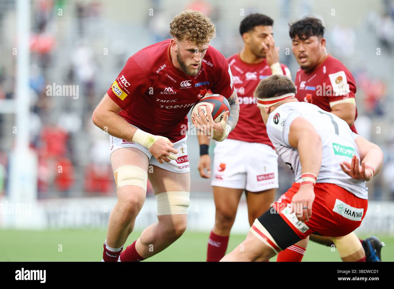 Warner Dearns (Brave Lupus), MAY 24, 2025 - Rugby : 2024-25 Japan Rugby ...