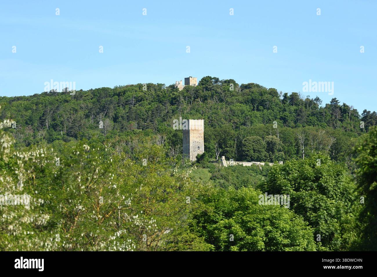Sachsenburg 21.05.2025, Sachsenburg, Blick auf die Obere und Untere ...