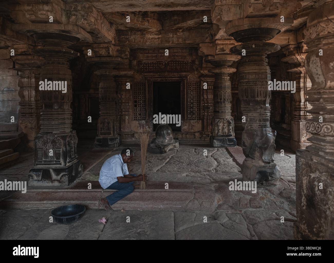 Aihole is the largest archaeological complex of stone and cave temples ...