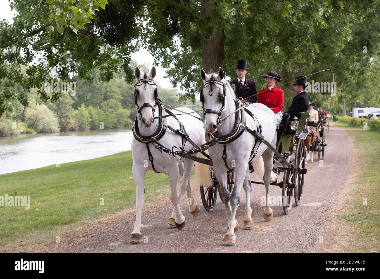 Windsor, Berkshire, UK. 18th May, 2025. Beautiful traditional carriages ...