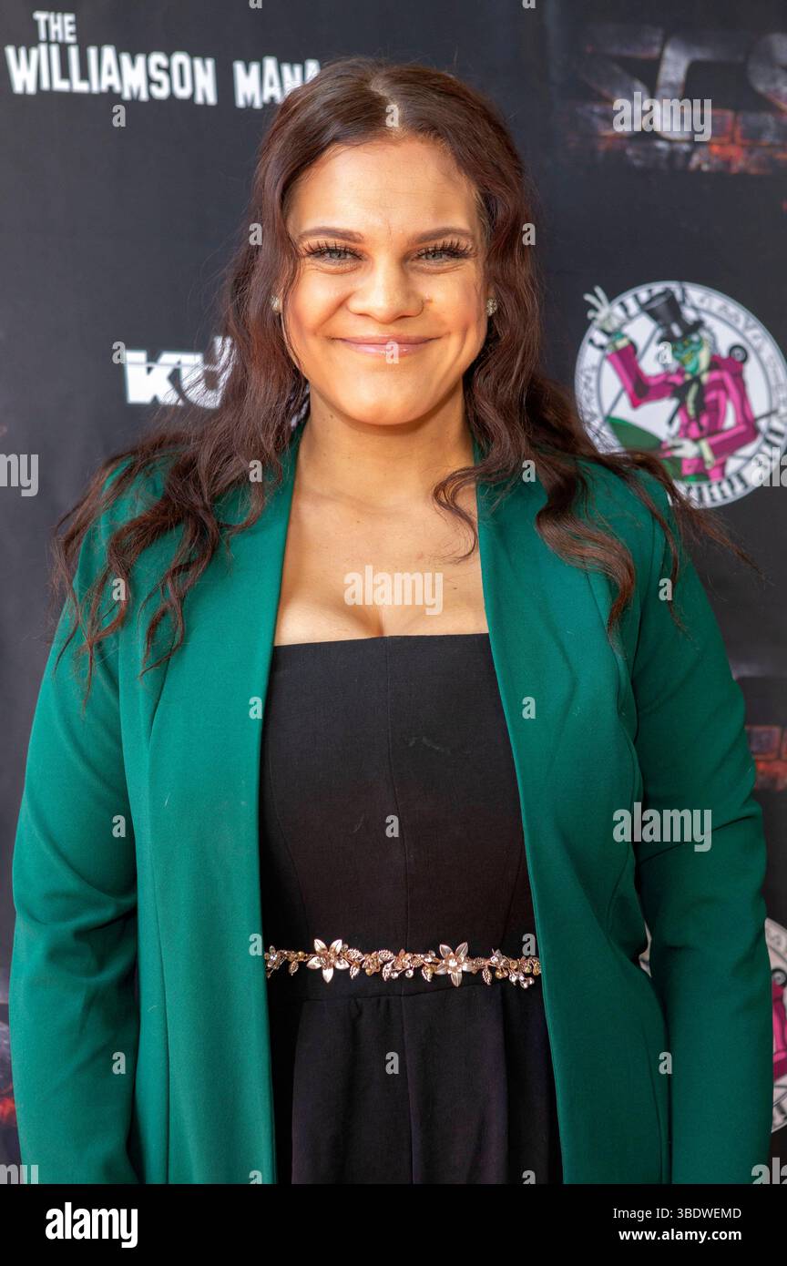 Kaitlyn Conner bei der Premiere des Horror-Films The Meathook Massacre ...