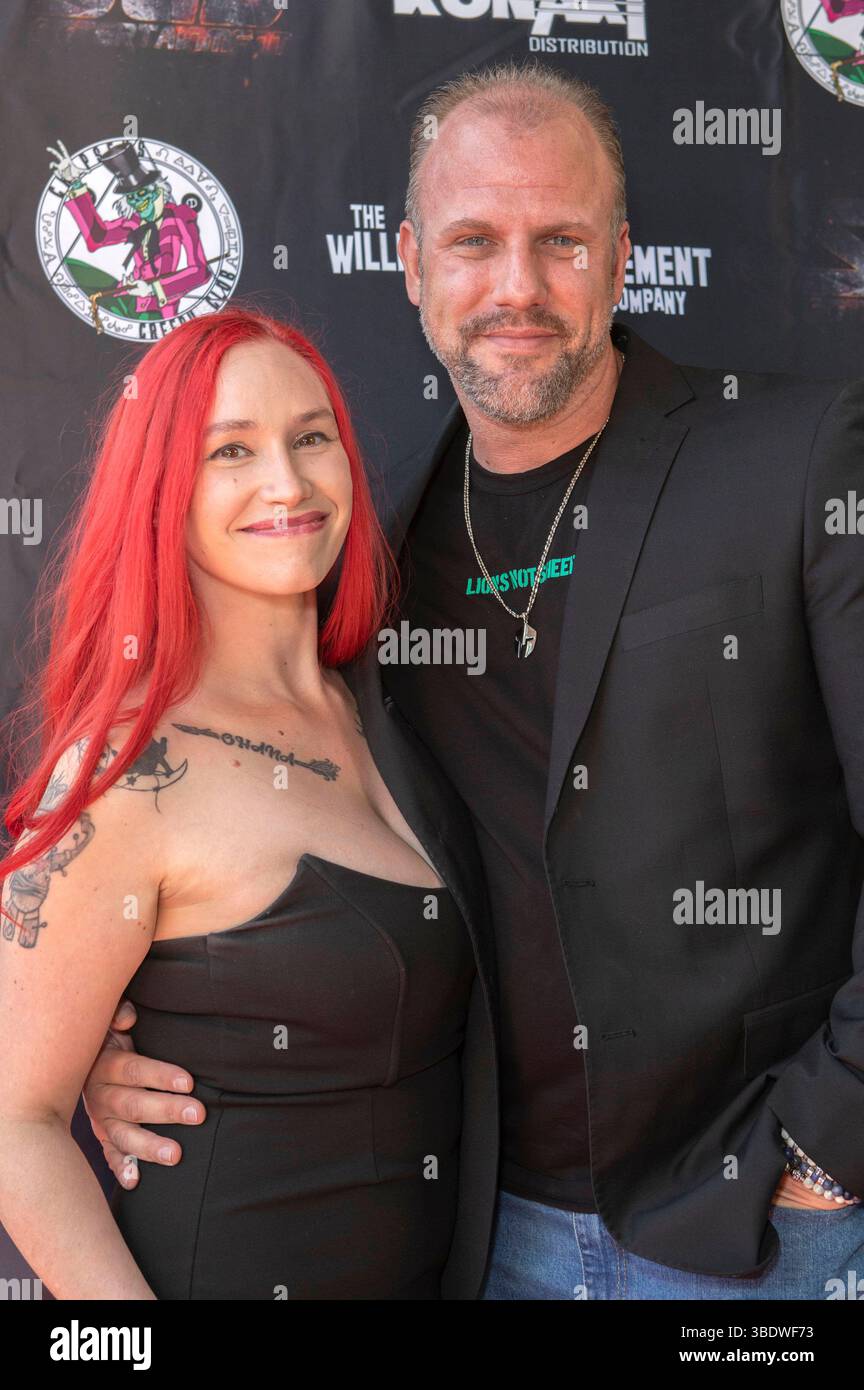 Sammy Morningstar und Eric Reingrover bei der Premiere des Horror-Films ...