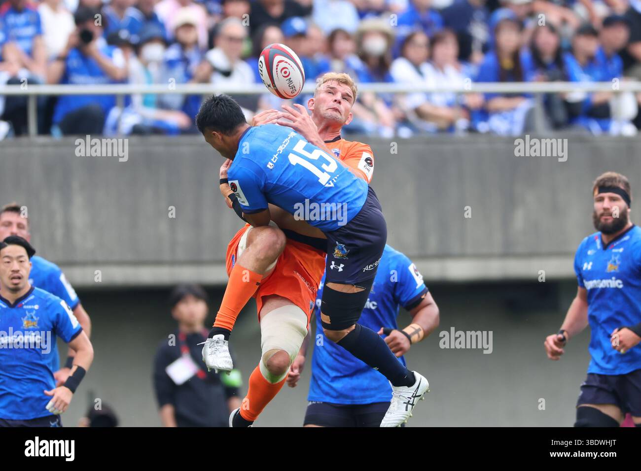 Prince Chichibu Memorial Rugby Stadium, Tokyo, Japan. 25th May, 2025 ...