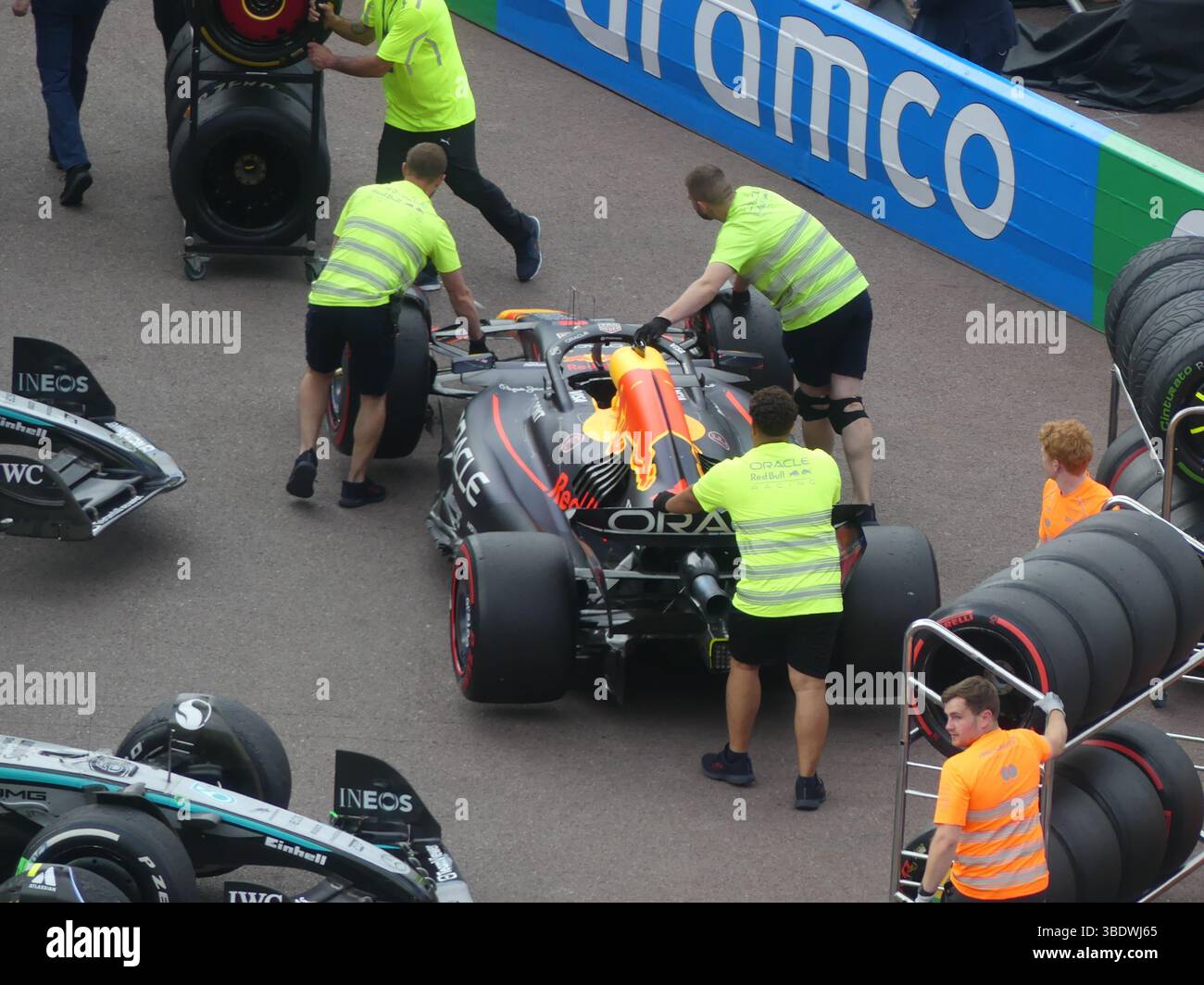 Monaco Grand Prix, Monaco. May 25, 2025. Preparations and launch of the 2025 Monaco Grand Prix ...