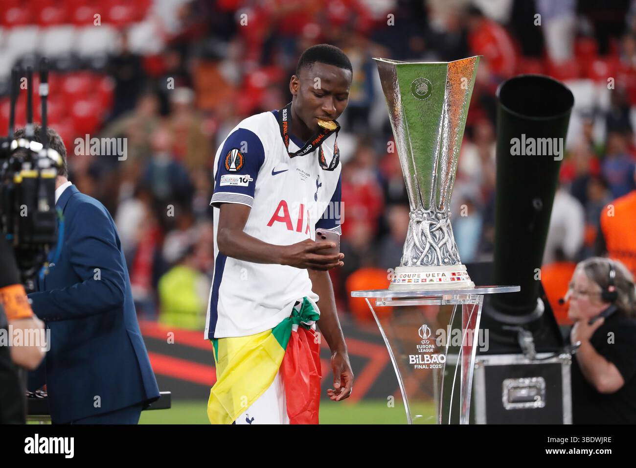 Pepe Sar (Tottenham), MAY 21, 2025 - Football / Soccer : Pepe Sarr ...