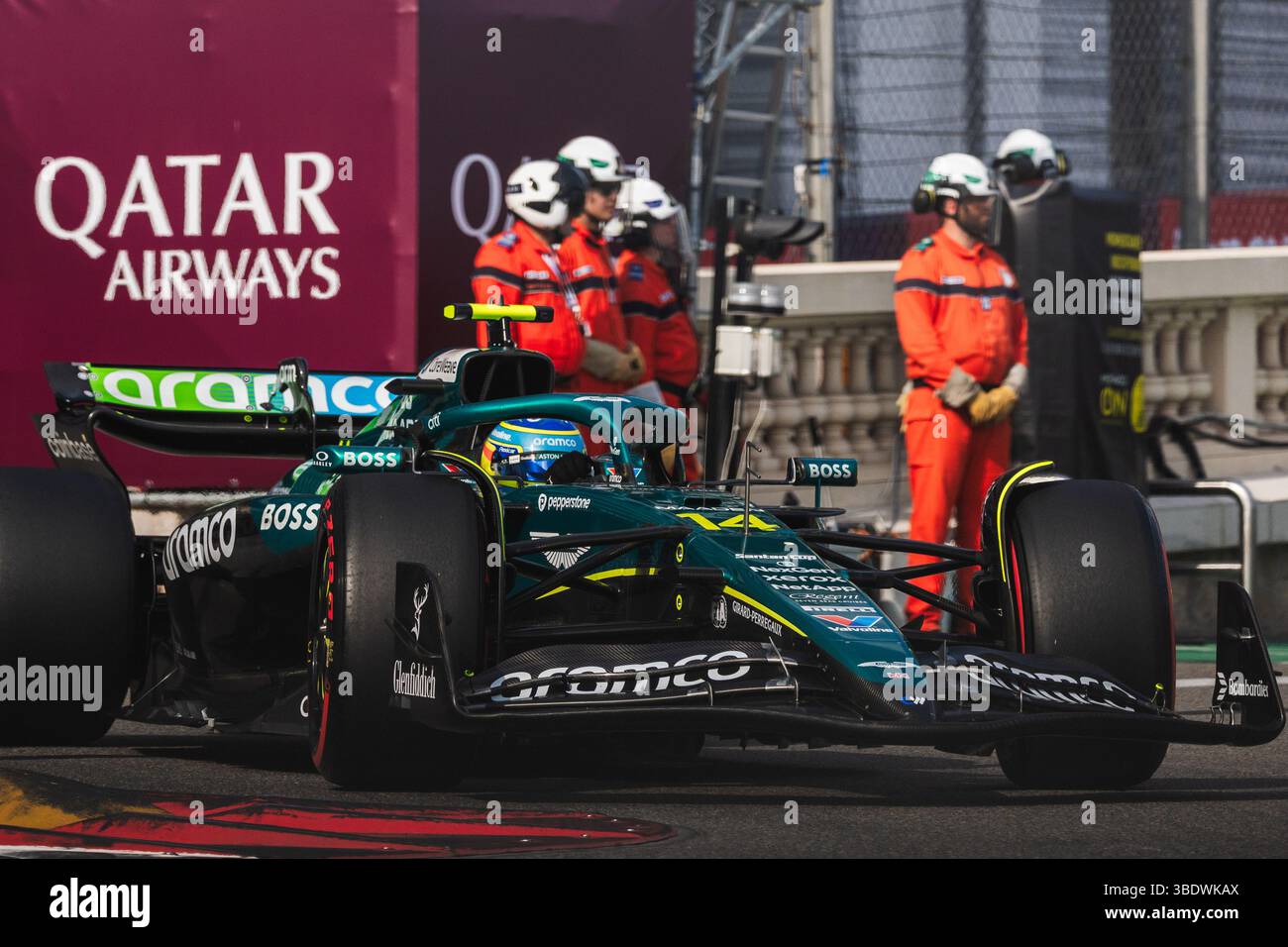 Circuit de Monaco, Monte-carlo, Monaco. 24.May.2025; Fernando Alonso of ...